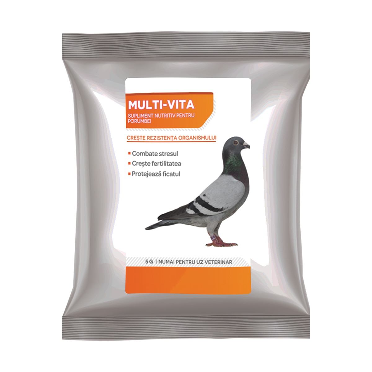 Furaj complementar, vitamine si minerale pentru porumbei MULTI-VITA, 5 ...