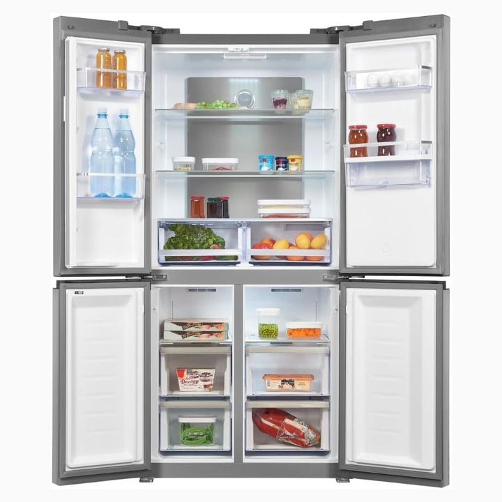 Frigider side by side Exquisit, H 183 cm, capacitate totala 432 litri ...