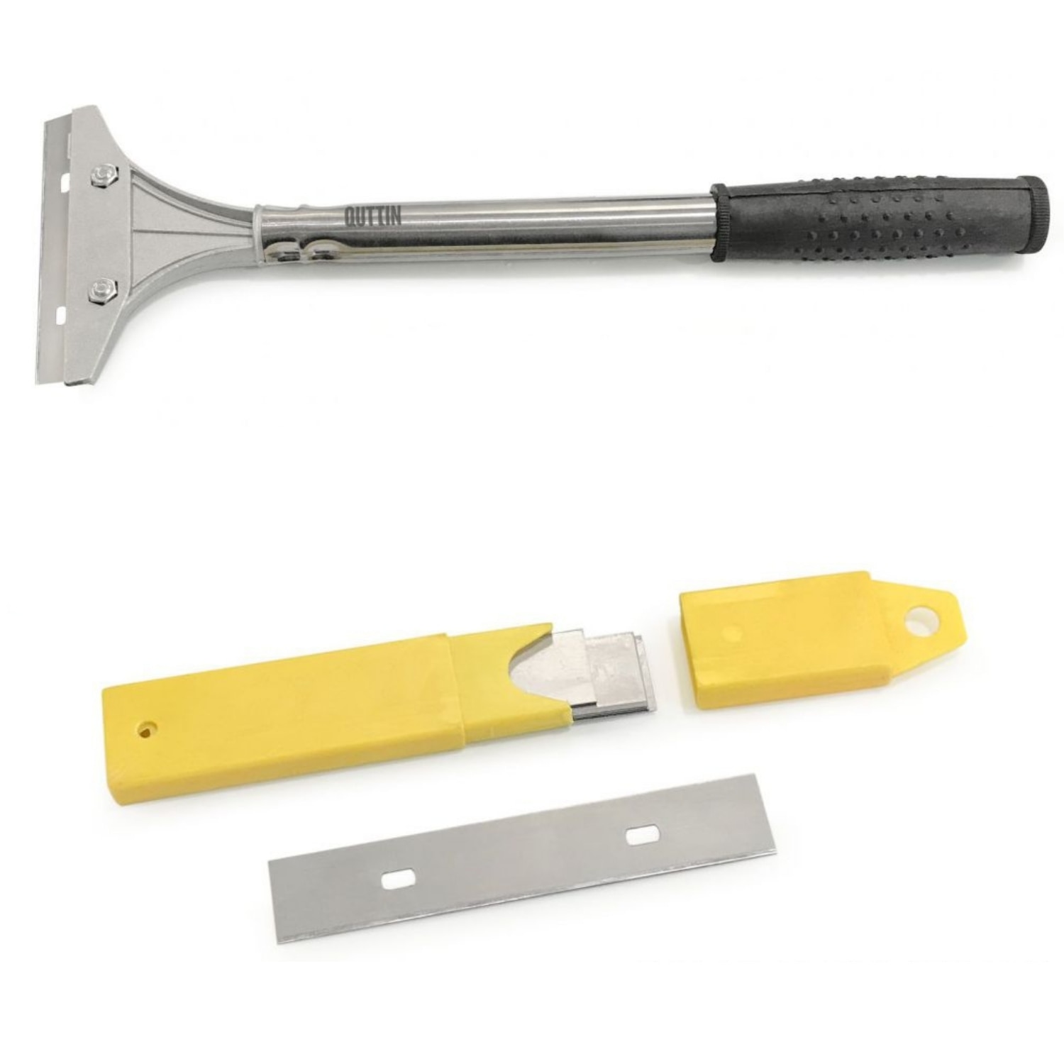 Racleta profesionala curatare gratare si plite bucatarie, 10 rezerve ...