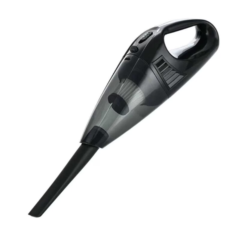 Aspirator auto fara sac, Plastic, Negru - eMAG.ro