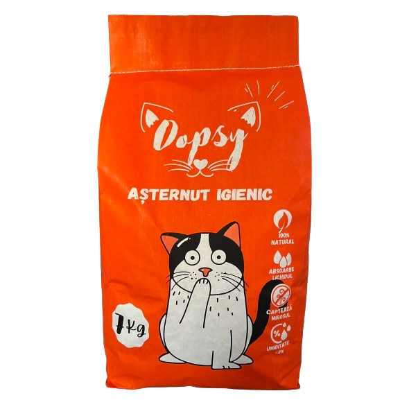 Asternut igienic pentru pisici Oopsy®, 7 kg, 23L - eMAG.ro