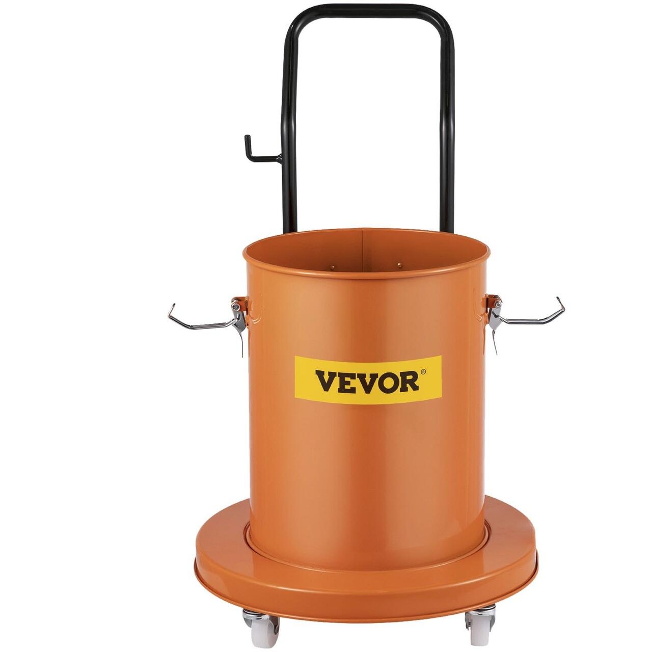 Gresor pneumatic Vevor 20 l, Otel, lungime furtun 4 m, debit 0.75 l/min ...