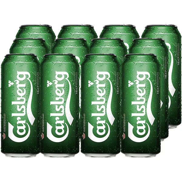 Bere Blonda Carlsberg, Doza, 12 x 0.5 L - eMAG.ro