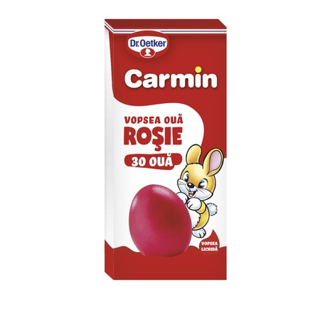 Vopsea lichida rosu Carmin pentru 30 oua 3x6 g - eMAG.ro