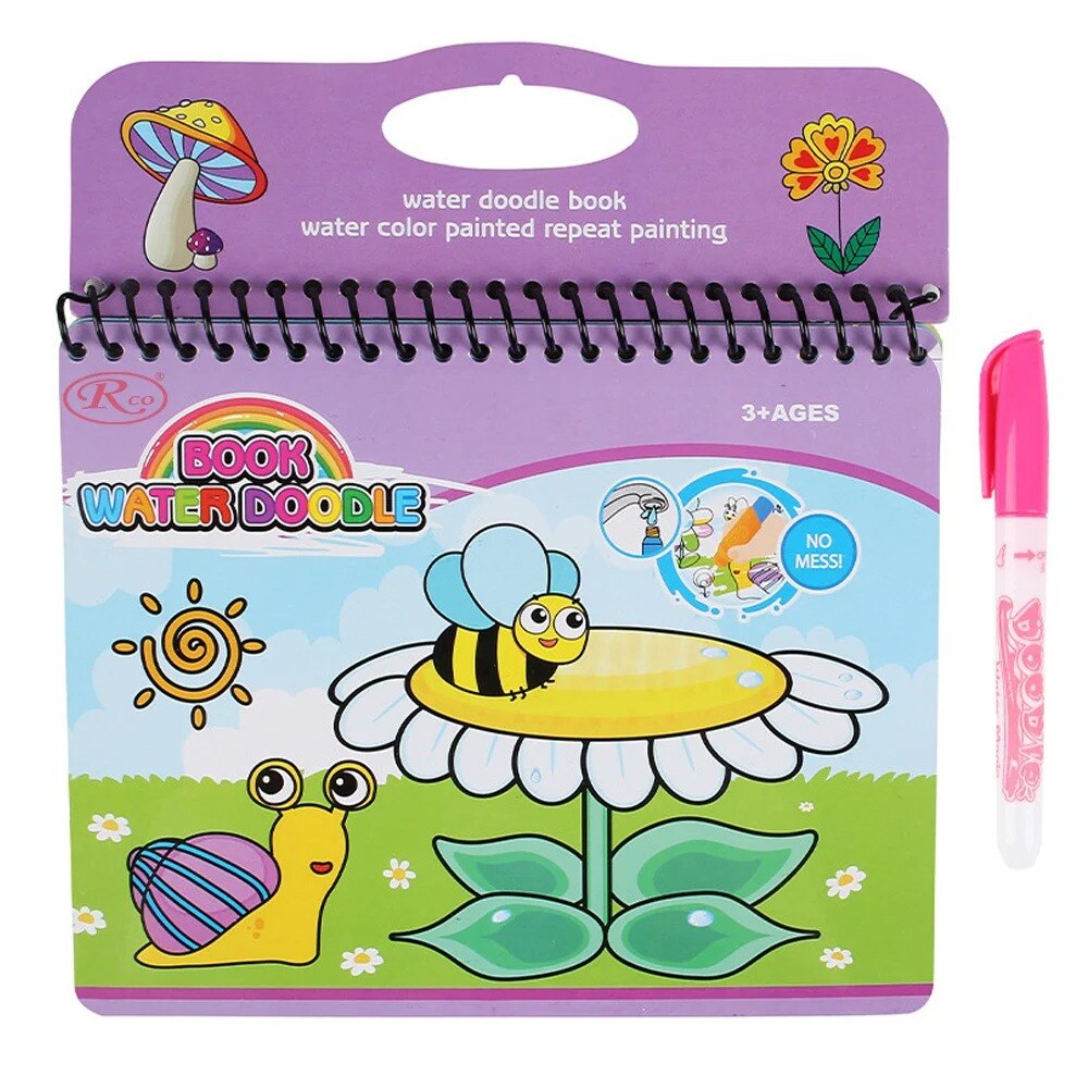 Carte De Colorat Cu Apa Water Doodle Insecte, 3+ - eMAG.ro