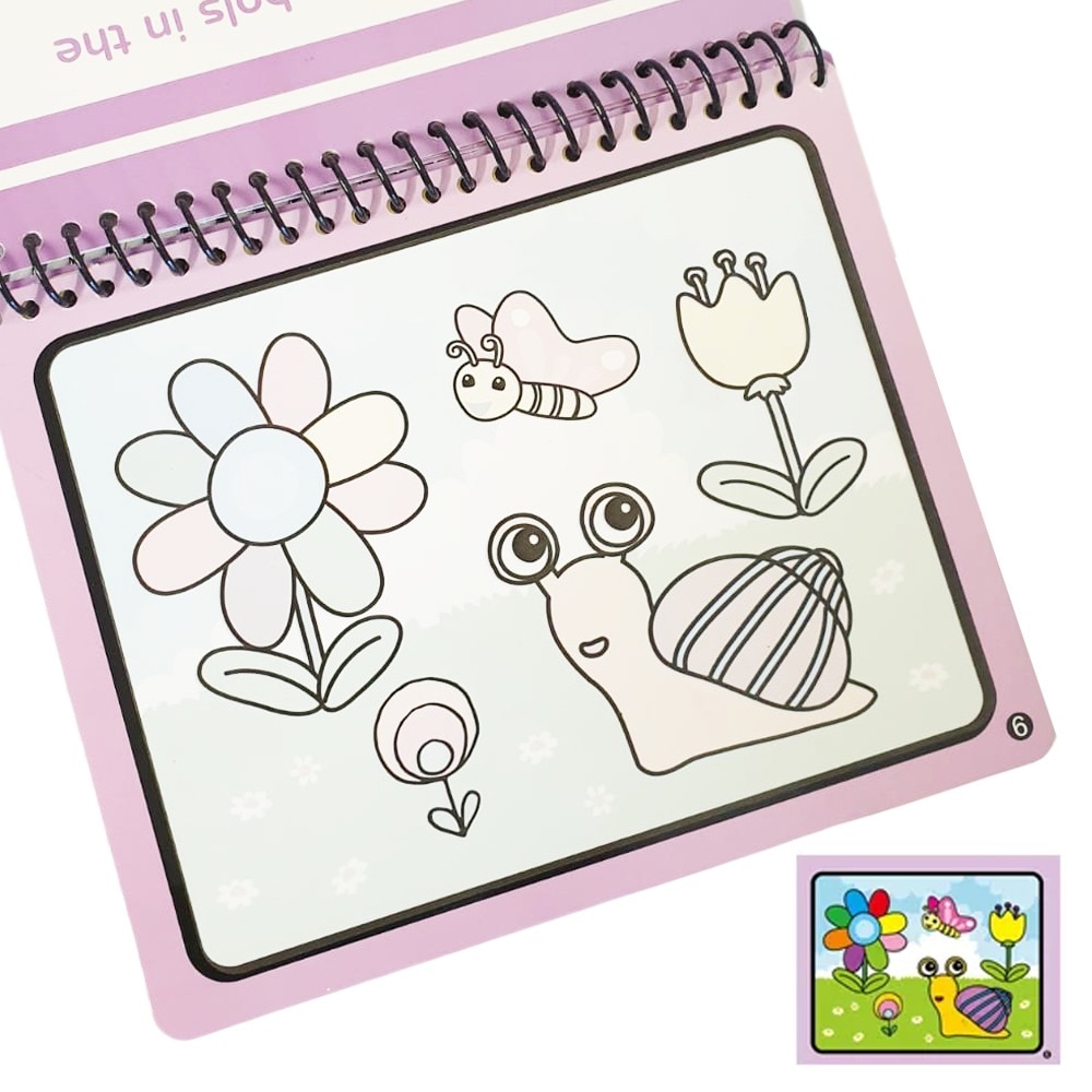 Carte De Colorat Cu Apa Water Doodle Insecte, 3+ - eMAG.ro