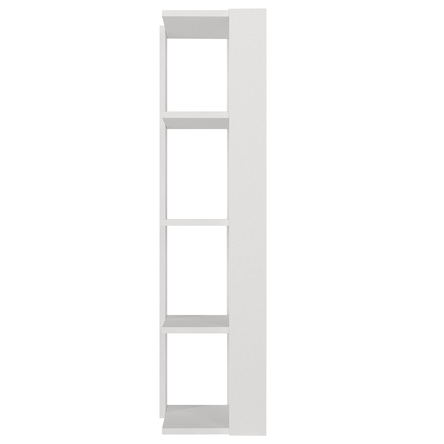 Biblioteca de Colt, UnicUtil, 31 x 13 x 33 cn, Alb - eMAG.ro