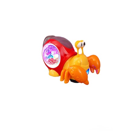 Jucarie interactiva rac, cu lumini si muzica, proiectie haioasa - eMAG.ro