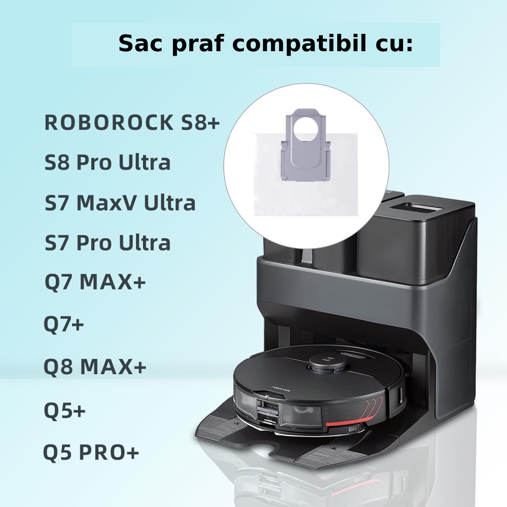 Set 3 saci praf PAA-home, compatibili cu statia aspiratorului model ...