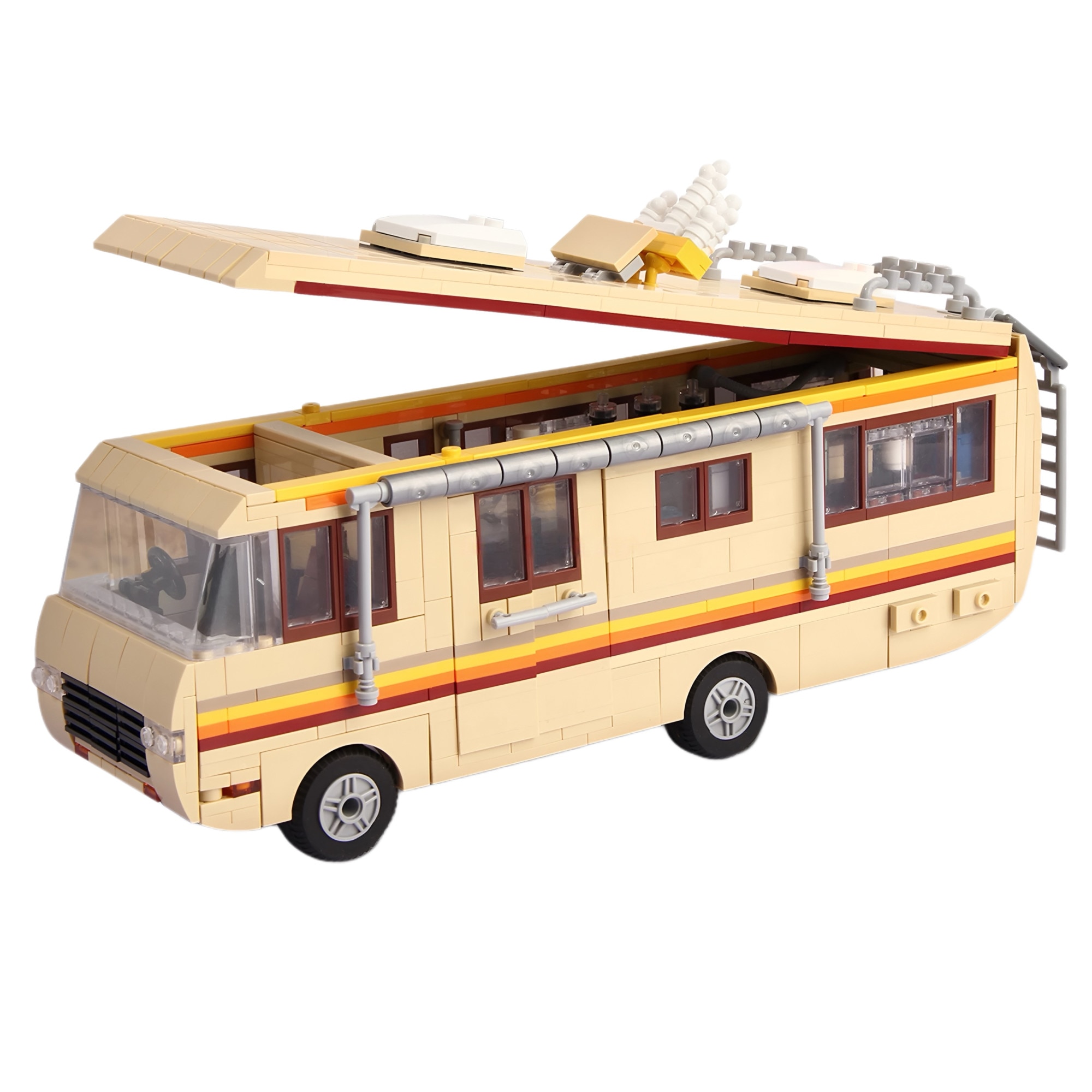 Конструктор Lego Caravan, 3D дизайн, включени аксесоари, покрив и ...