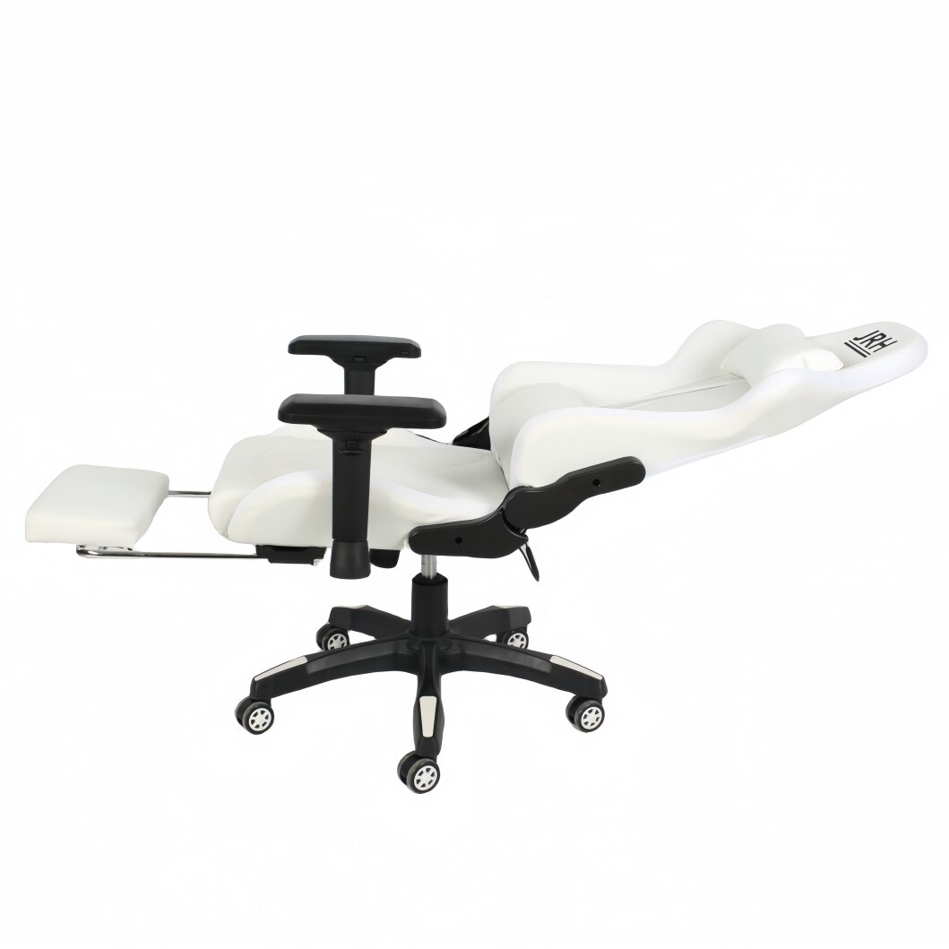 Scaun Gaming Profesional JRH, King Size, Cadru Otel, Piele Sintetica ...