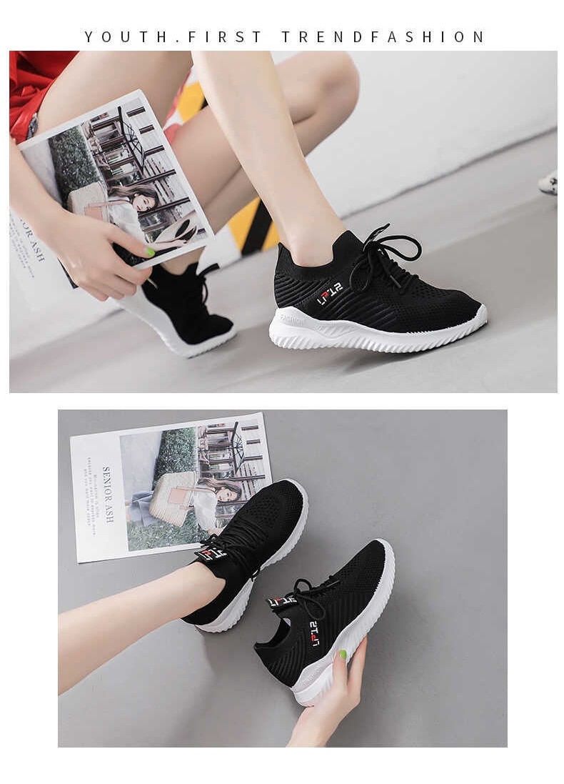 Adidasi de vara, Mesh, Negru, 38 - eMAG.ro