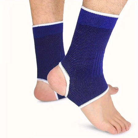 Set 2 bandaje elastice pentru glezna, Glezniera tip soseta, Protectie ...