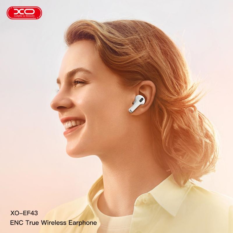 Casti wireless HF XO - EF43, AirPods 3, 4-th Gen. TWS, ENC, incarcare ...