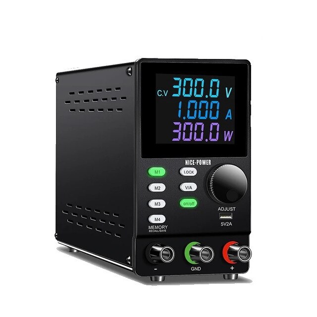 Sursa de Alimentare DC Reglabila, 300V1A, 220V, Ecran LCD, Protectii ...