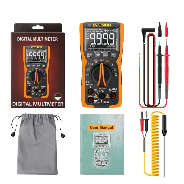 Multimetru Digital, Masurare de precizie, Anti-Interferente, Galben ...
