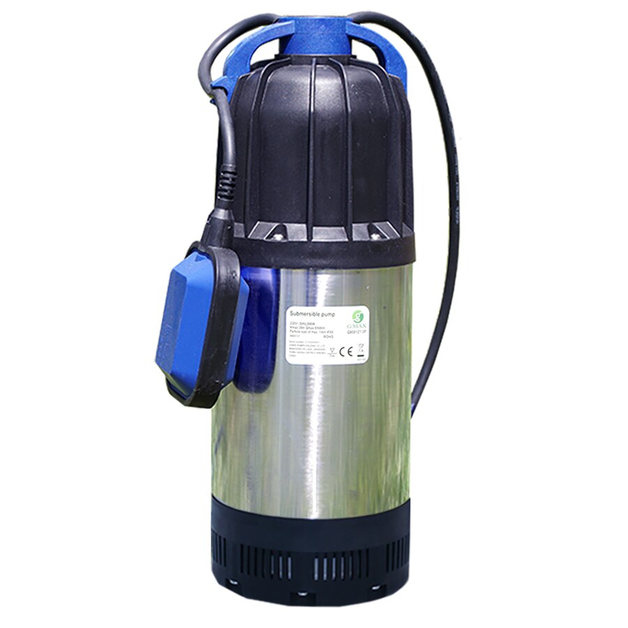 Pompa submersibila de apa de drenaj Gmax QDP Q800127-4P, Pentru put ...