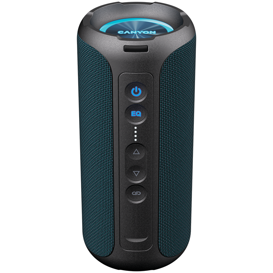 Безжична колонка Canyon OnMove 15, Тъмносин, Bluetooth - eMAG.bg