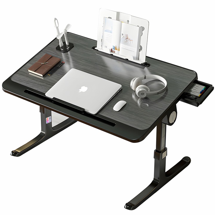 Stand laptop multifunctional tip masuta, Linomag®, Reglabil, Pliabil ...