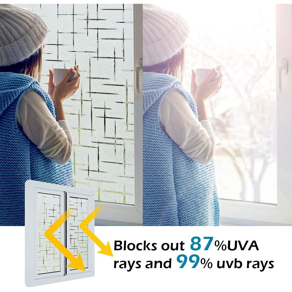 Folie Autoadeziva pentru Protectie Solara si Intimitate pentru Geam si ...