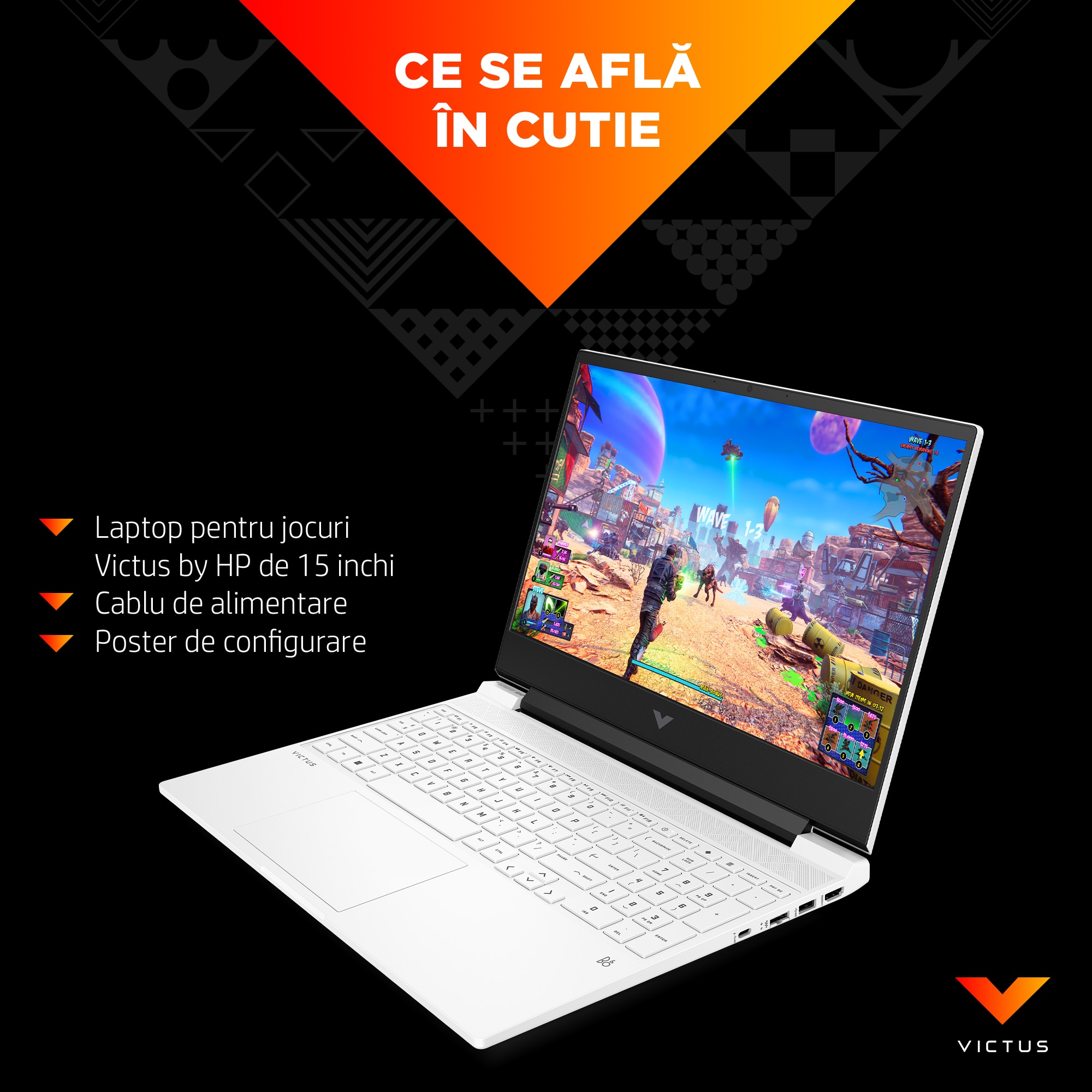 Лаптоп Gaming HP VICTUS 15-fa1033nn, Intel® Core™ i5-12500H, 15.6 ...