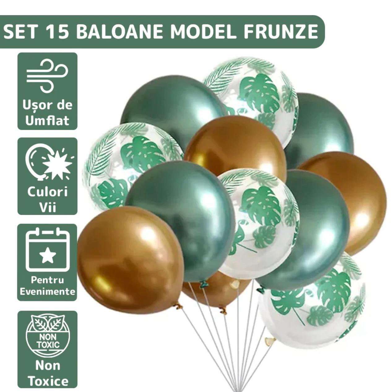 Set 15 baloane Jungle, Selling Depot, pentru petreceri, evenimente ...