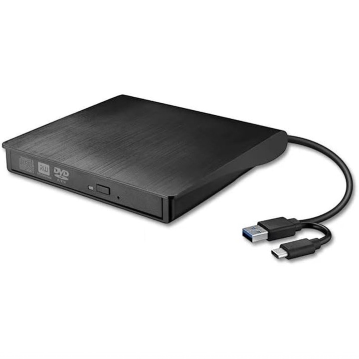 Unitate CD/DVD externa,, Special MR™, USB 3.0/Tip C, Plug & Play ...