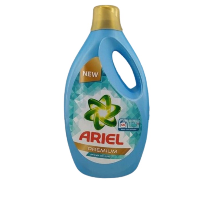 Detergent de rufe, Ariel Premium 6L, 120 spalari - eMAG.ro