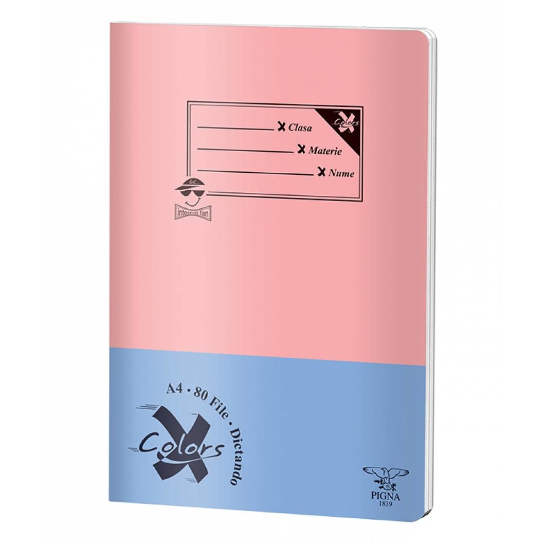 Set Caiet A4, 80 file dictando PIGNA Basic 5buc - eMAG.ro