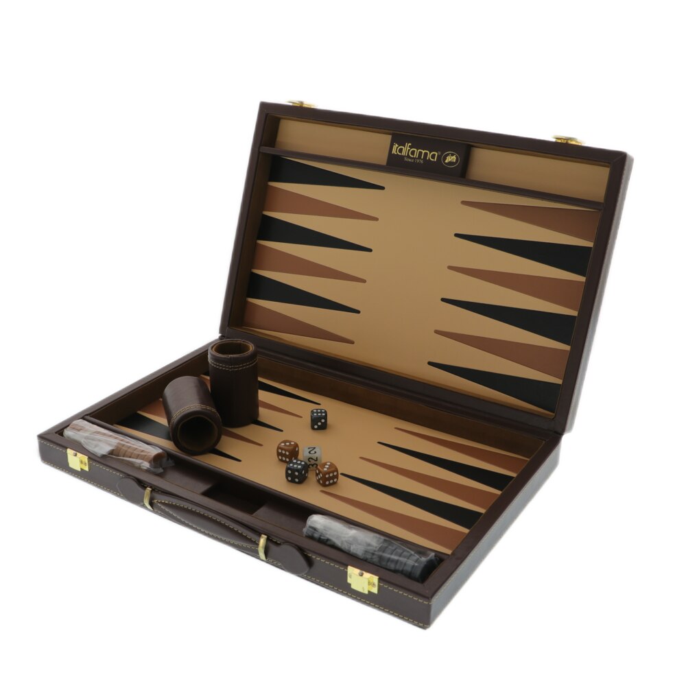 Joc table in Servieta Exclusivista piele maro 38 cm - eMAG.ro