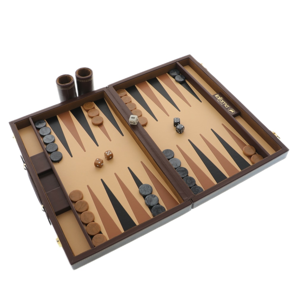 Joc table in Servieta Exclusivista piele maro 38 cm - eMAG.ro