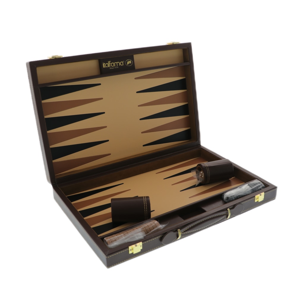 Joc table in Servieta Exclusivista piele maro 38 cm - eMAG.ro