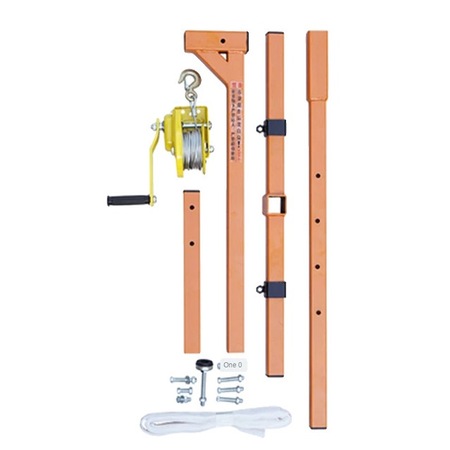 Macara manuala pliabila, auto-blocare, capacitate 230KG, inaltime ...