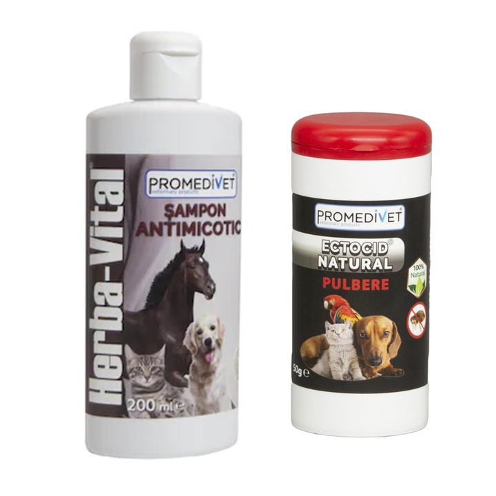 Pachet Antiparazitar Ectocid Natural Pulbere cu Extract din Plante ...