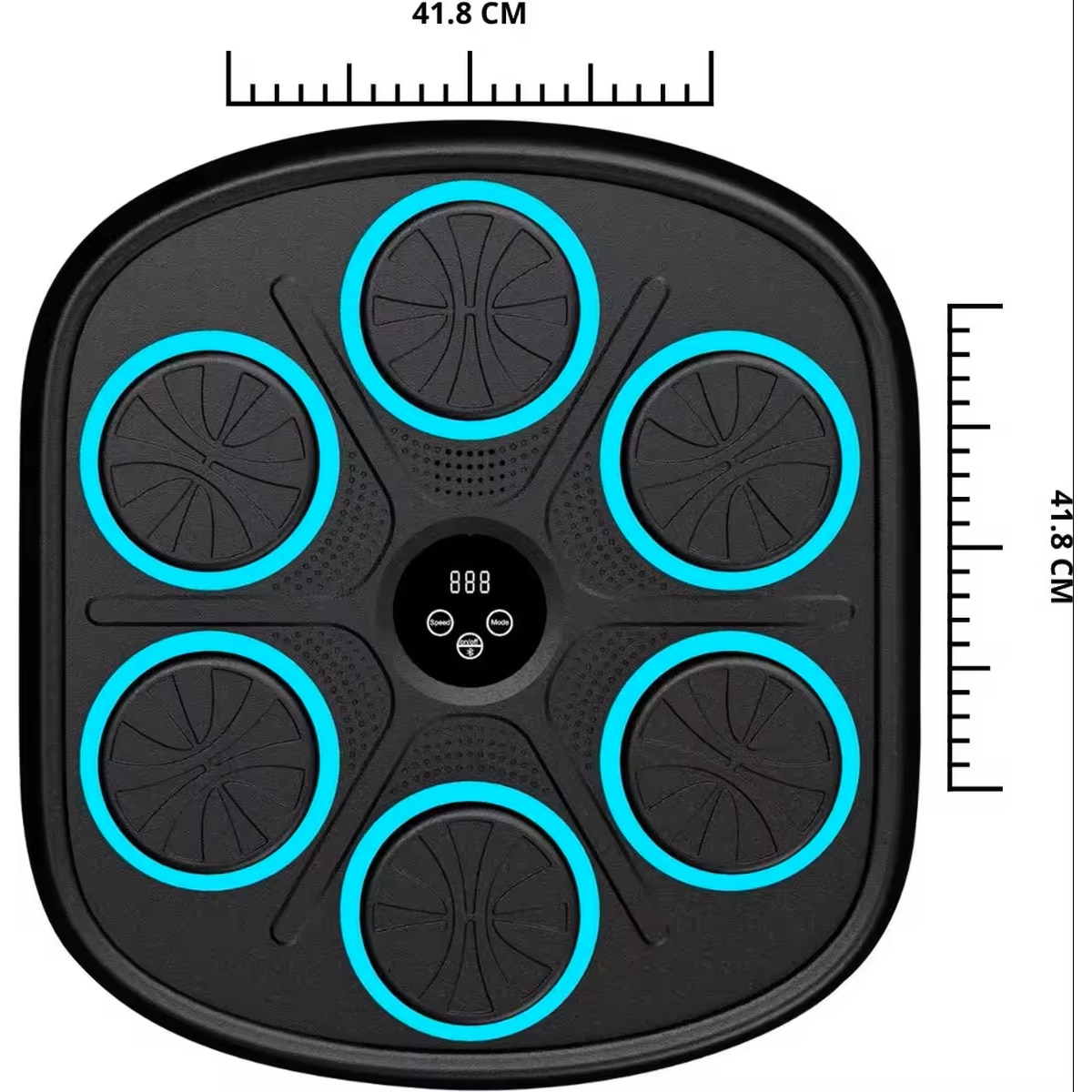 Aparat lovituri Box, conexiune Bluetooth, Difuzor, boxing machine cu ...