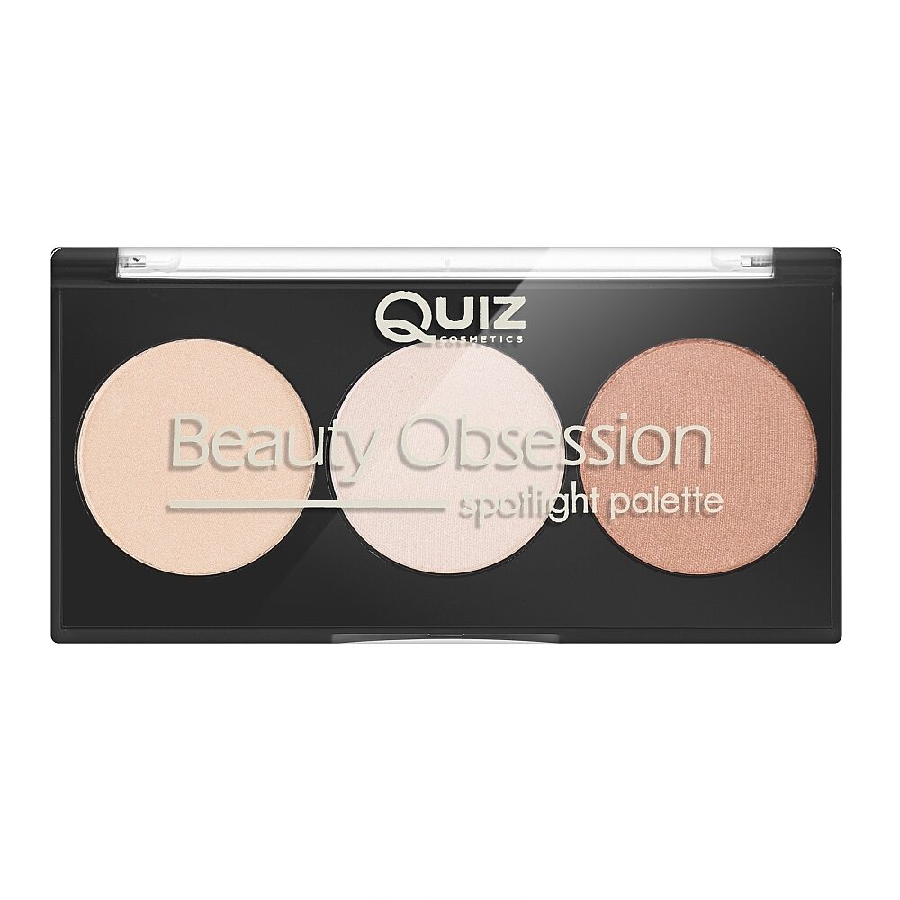 Paleta machiaj Beauty Obsession - Spotlight, Quiz Cosmetics, 9g - eMAG.ro