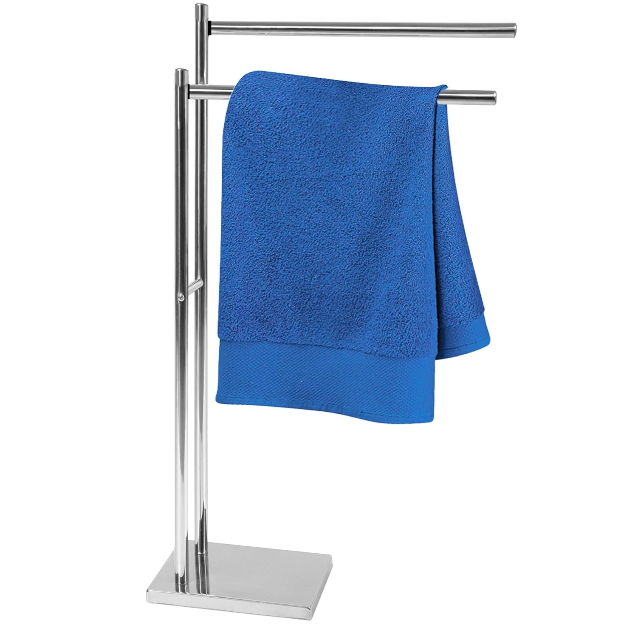 Suport pentru prosoape Artex cu stativ si 2 niveluri, inox, 44 x 18 x ...