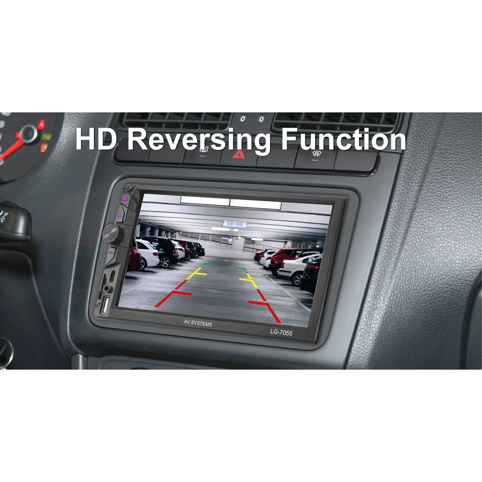 ILIKE Android iPhone autórádió, 7 inch HD LCD érintőképernyővel ...