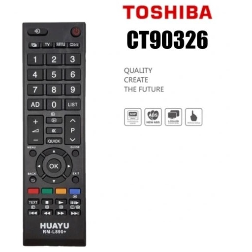 Telecomanda universala pentru LCD/LED TOSHIBA, RM-L890+ - eMAG.ro