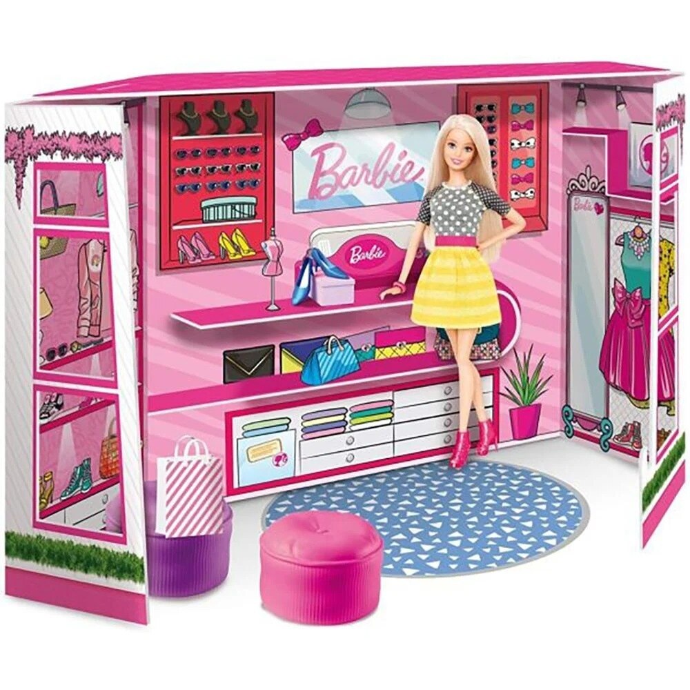 Set de joaca cu papusa Barbie, Fashion Boutique - eMAG.ro