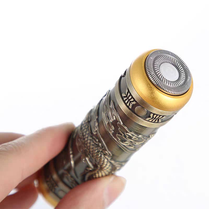 Mini aparat de ras, portabil, reincarcabil USB, rezistent la apa, 3W ...