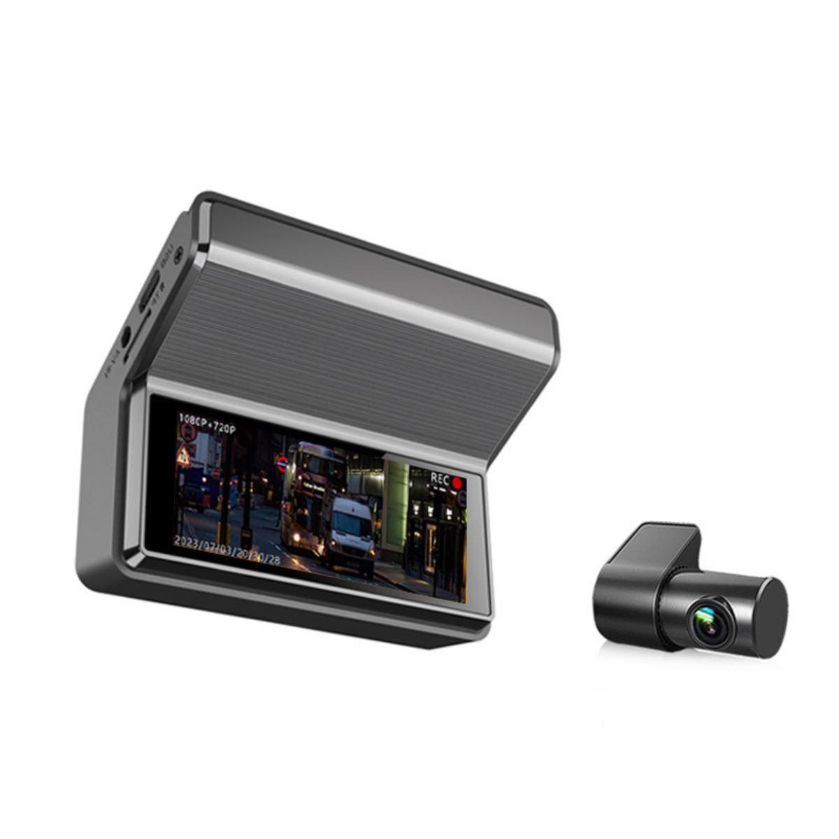 Camera auto Q8, Dash Cam Pro Plus, 1080P, IPS 3.16, ADAS, Night Vision ...