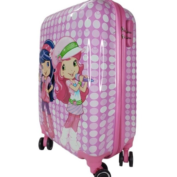 Troler cabina copii cu model cu fetite, 45 x 30 x 20 CM roz -Concept E ...