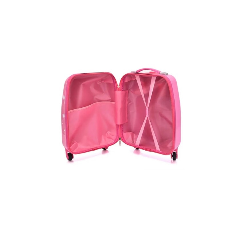 Troler cabina copii cu model cu fetite, 45 x 30 x 20 CM roz -Concept E ...