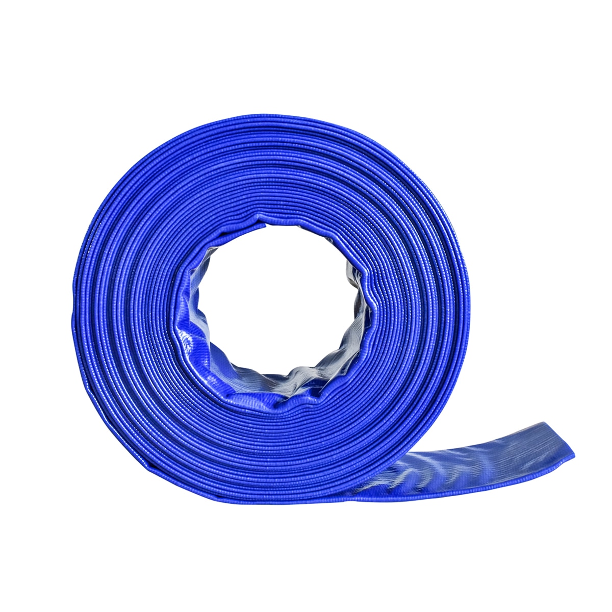 Furtun plat, siliconat pentru irigat din PVC 3 toli lungime 20m ...