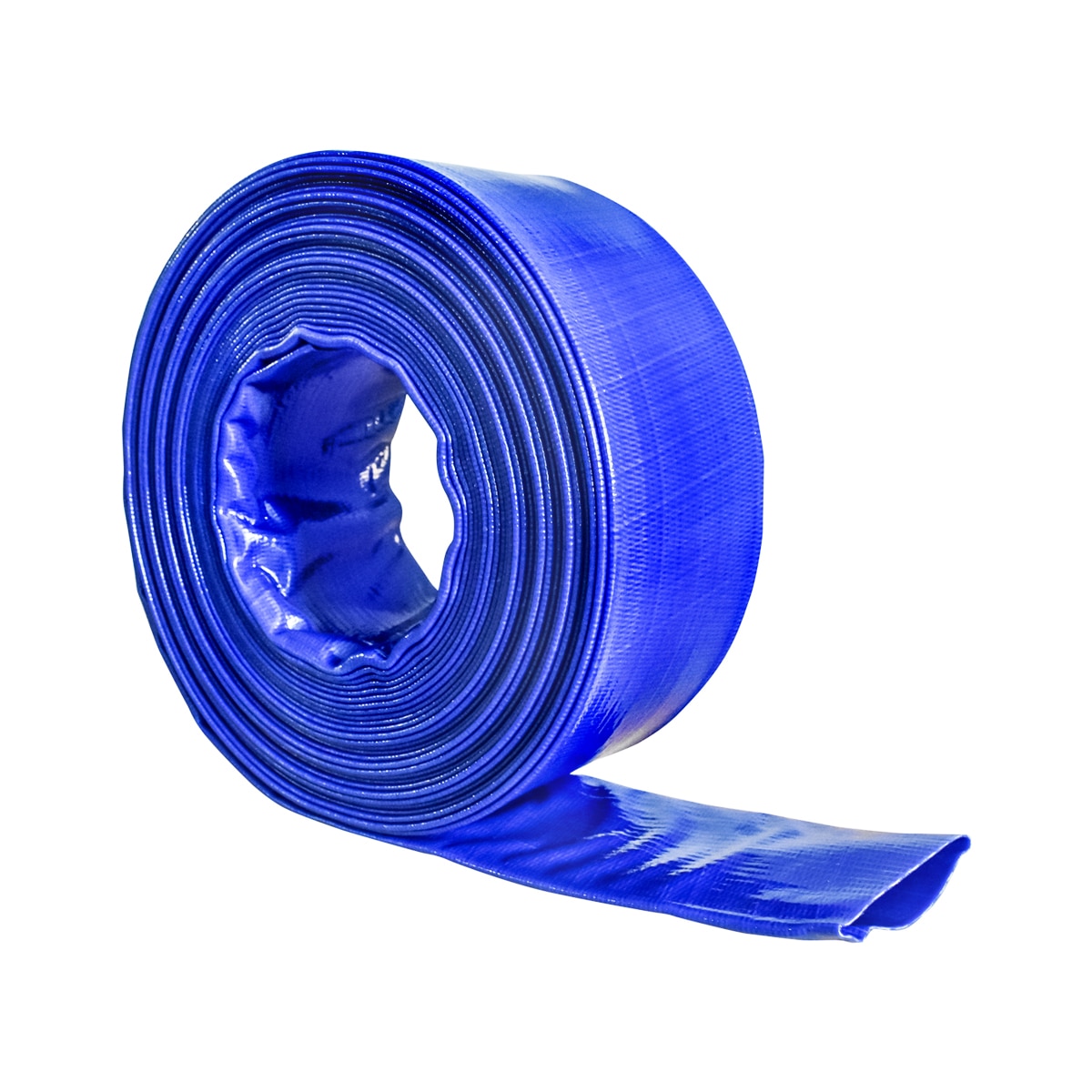 Furtun plat, siliconat pentru irigat din PVC 3 toli lungime 20m ...