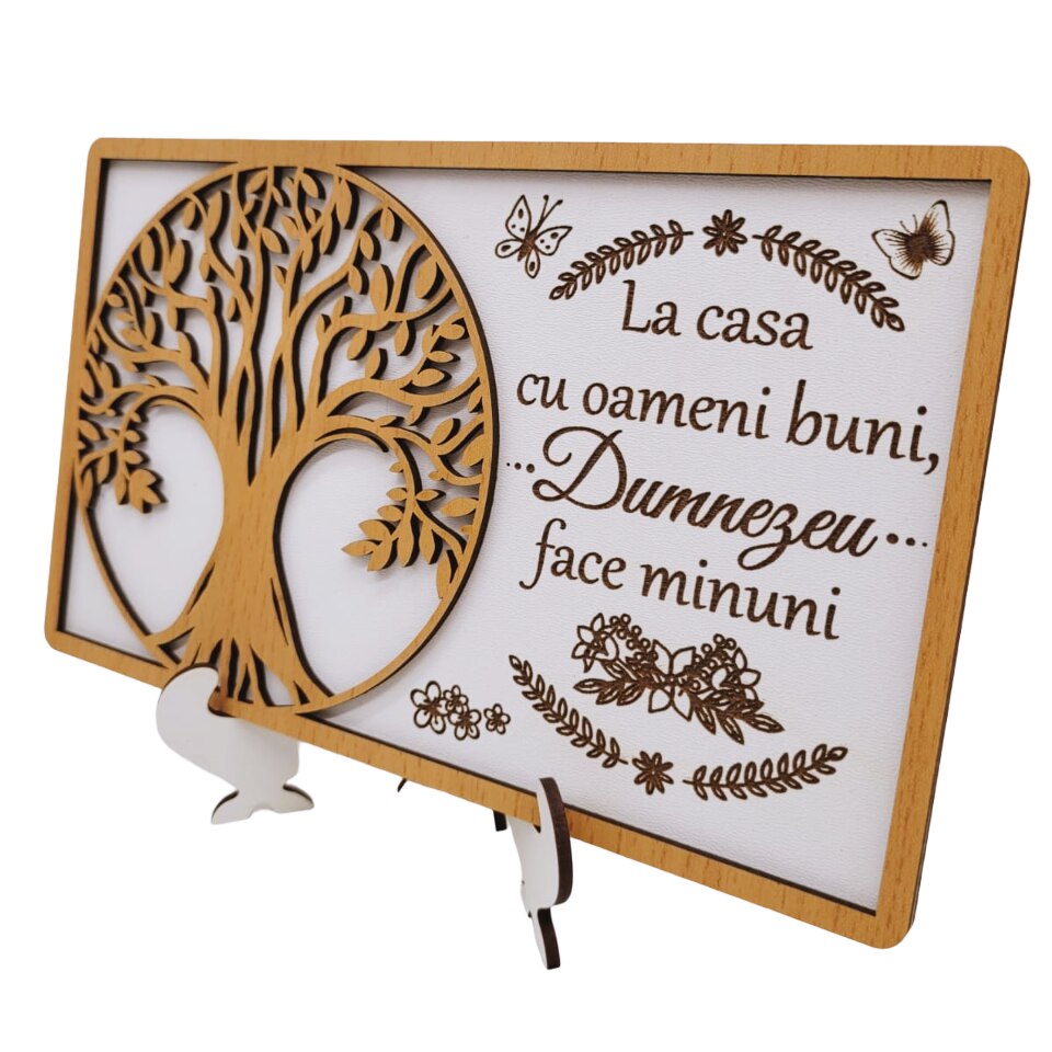 Tablou personalizat cu mesaj pentru Familie, Nasi, Fini, Prieteni ...