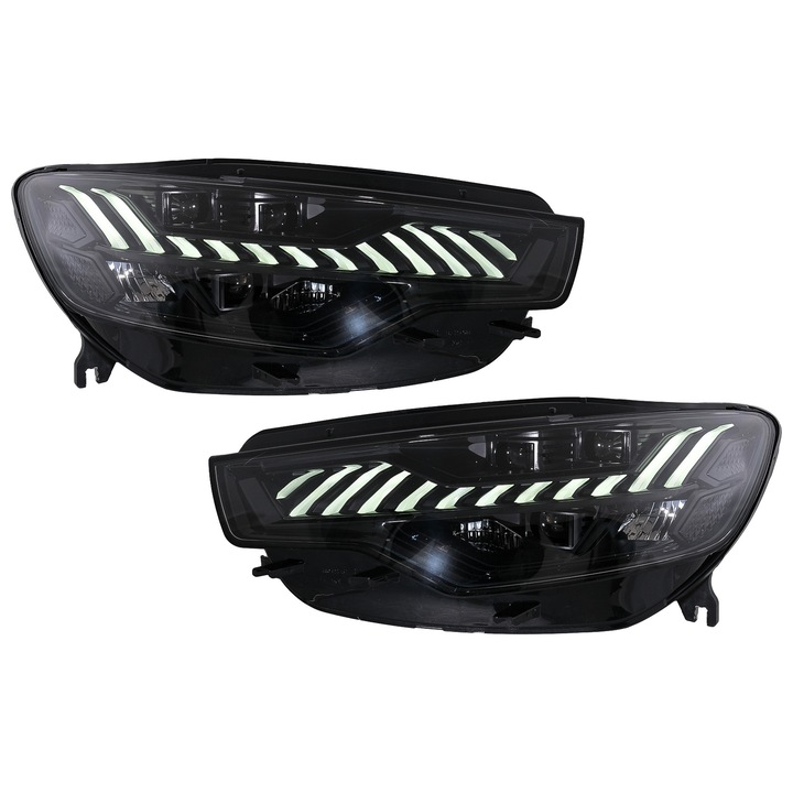 Set 2 Faruri LED compatibil cu Audi A6 4G C7 2011-2014 Facelift Design ...