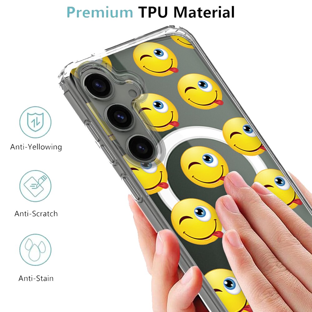 Husa personalizata pentru samsung galaxy s24, magsafe atasare magnetica ...