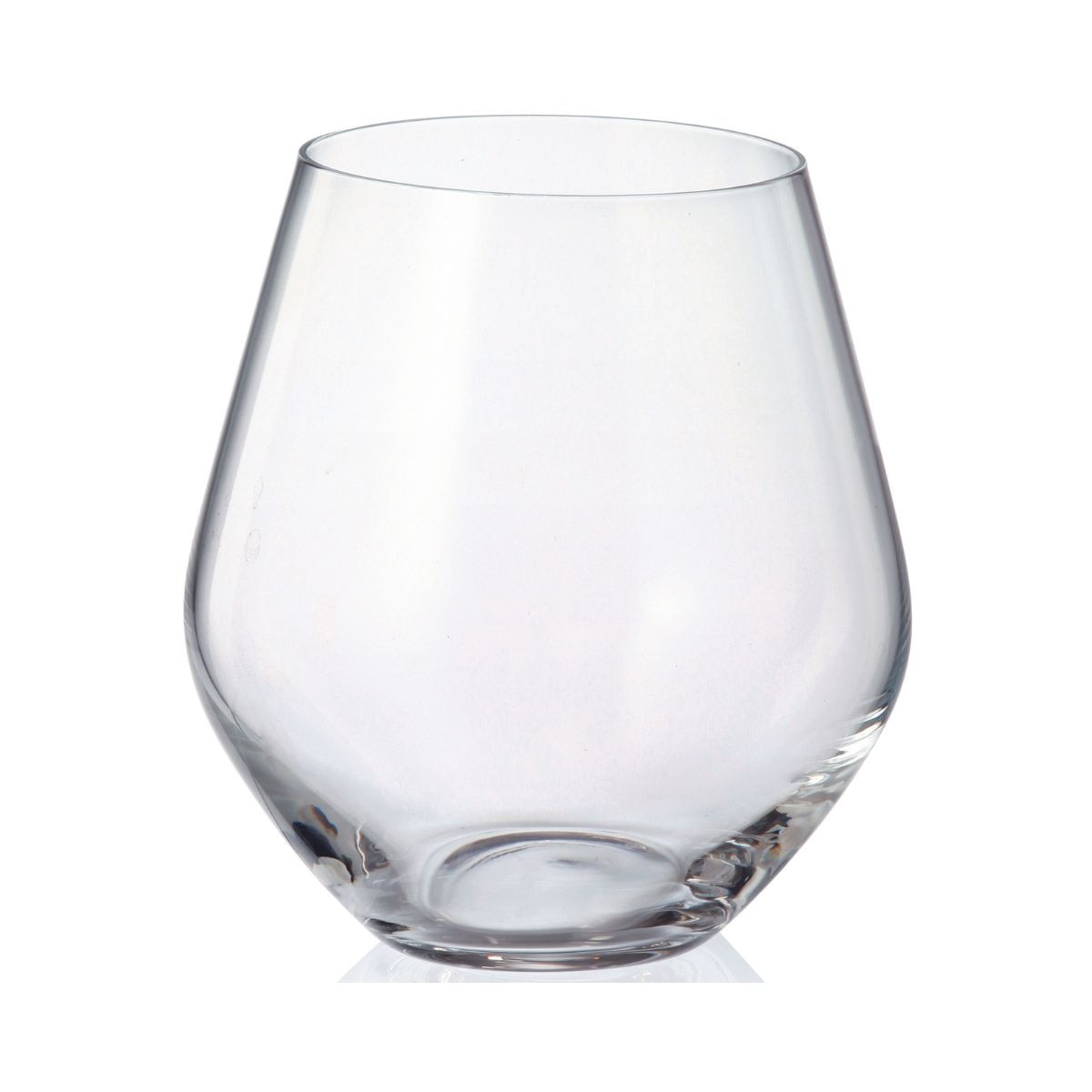 Set de 6 pahare pentru apa, transparent, din cristal de Bohemia, 500 ml ...